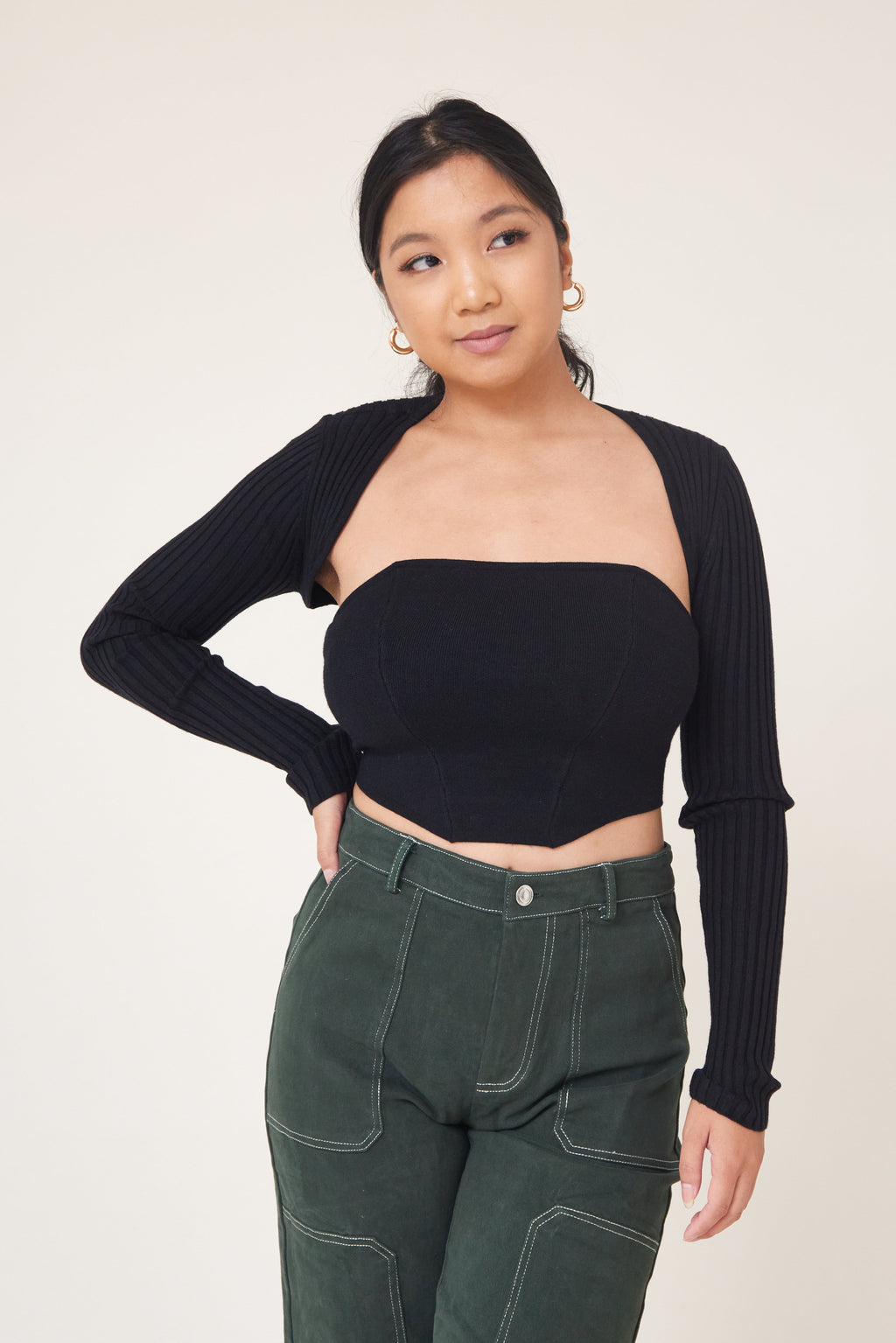 Simple Bolero Set - Black – Wild Rina